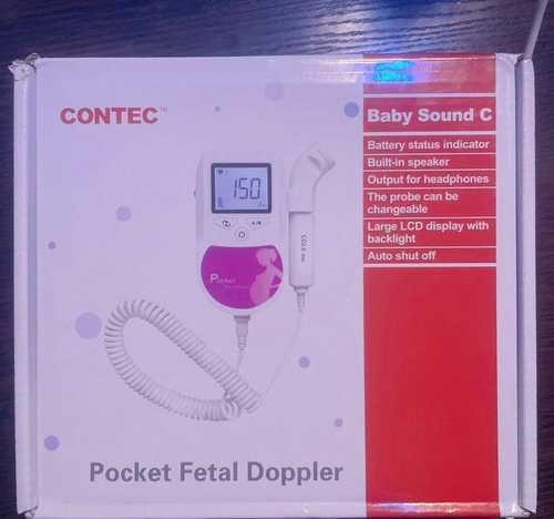 Доплер фетальный contec baby sound