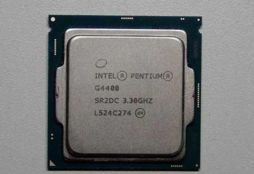 Процессор Pentium G4400 3.2 ghz + samsung dd4 8 gb