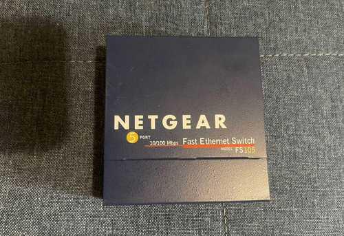 Коммутатор Netgear FS105, 5 портов