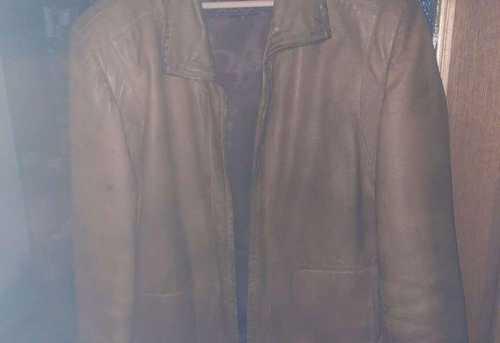 Кожаная куртка мужская 50-52