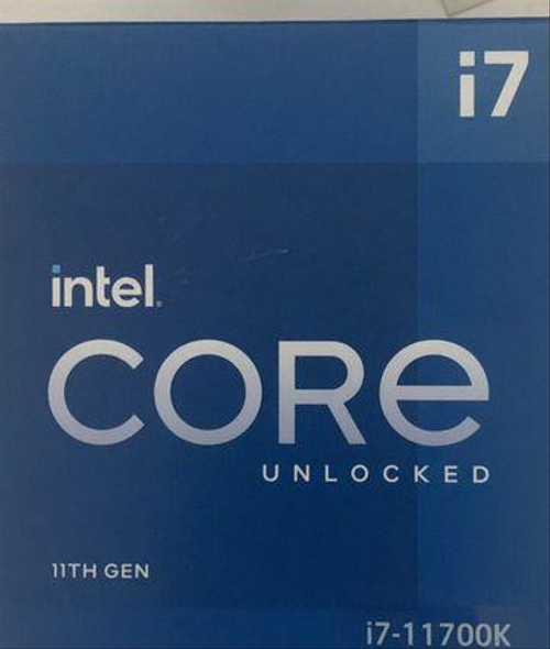 Процессор intel Core i7 11700K BOX BX8070811700K