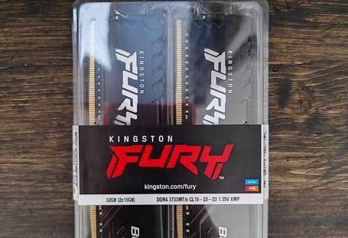 Kingston 32Gb DDR4 3733MHz(новая ситилинк)