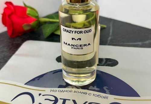 Mancera Crazy For Oud 58мл витринный образец