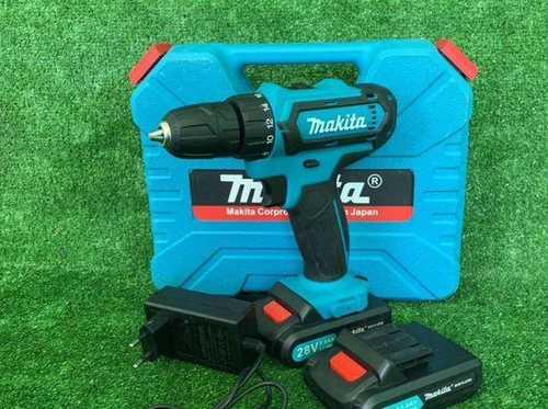 Шуруповёрт Makita 28v ударный с набором