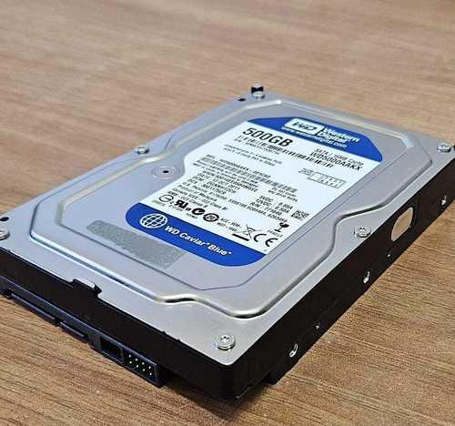 Жесткий диск SATA 500 Gb WD5000aakx