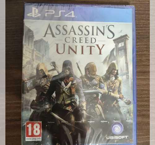 Assassin's creed Unity PS4 диск