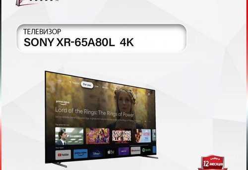 Телевизор Sony XR-65A80L 2023 4K QD-oled, черный