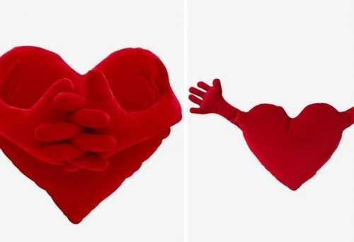 Подушка IKEA Фамниг сердце новая
