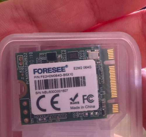 SSD 64GB 2230 M.2 Foresee E2M2 emmc PCle