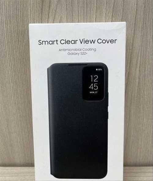 Чехол samsung s22+ smart clear view cover