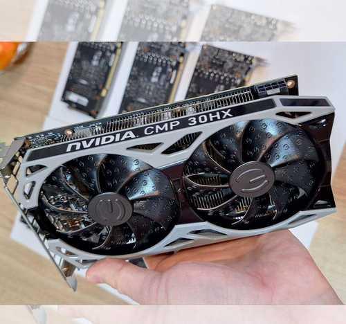 Видеокарты риг cmp 30hx evga 8шт