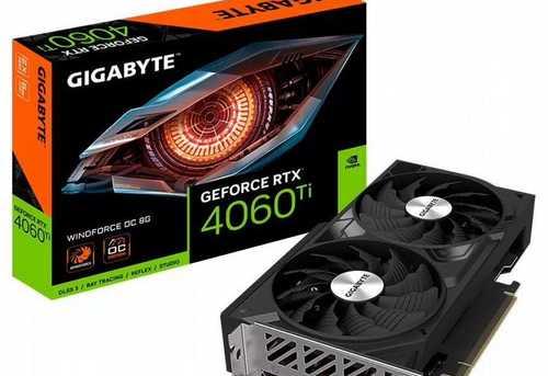 Видеокарта Gigabyte RTX4060Ti windforce OC 8GB