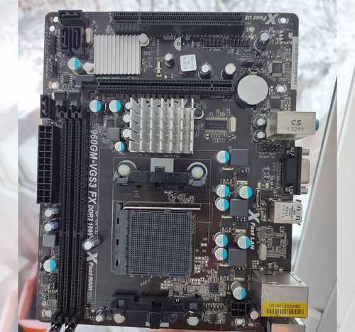 Материнская плата asrock 960gm-vgs3 FX AM3 