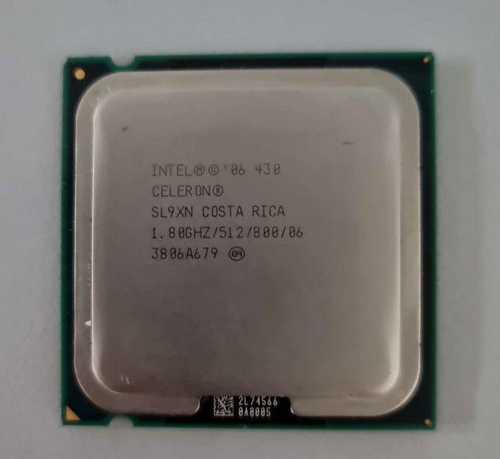 Процессор intel celeron sl9xn Costa Rica 1.80 ghz