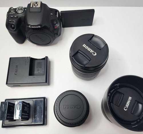 Canon 200d 3 обьектива в идеальном состоянии