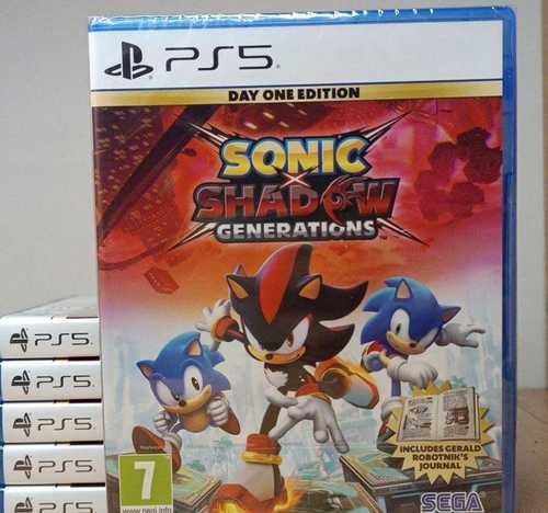 Sonic X Shadow Generations PS5 диск