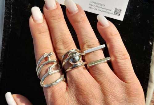 Дизайнерское кольцо Strong из серебра