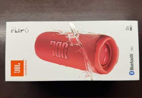 Беспроводная акустика JBL Flip 6 Red