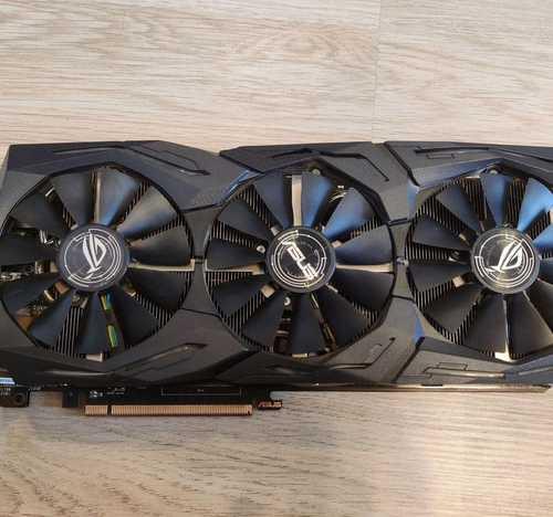 Видеокарта Asus rog strix rx580 8gb