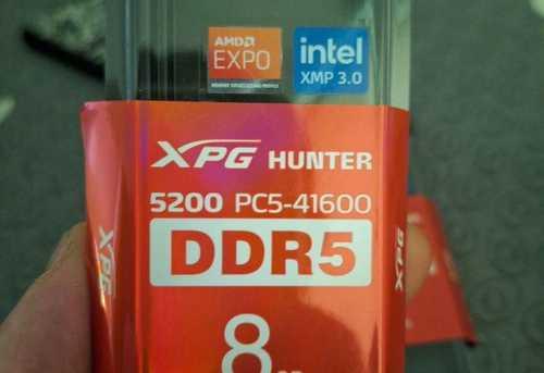 Оперативная память ddr5 16gb XPG hunter 5200