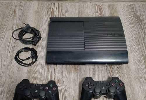 Sony PS3 super slim 500gb прошитая