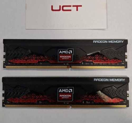 Оперативная память для пк AMD R9 Gamer DDR4 16 Гб