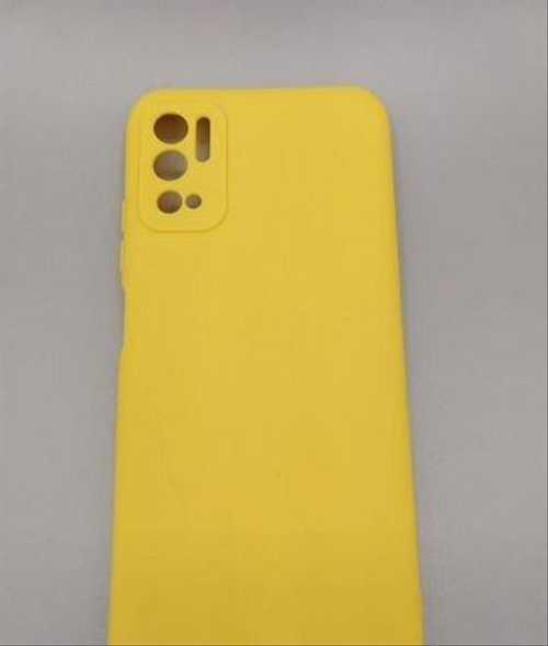Чехол-накладка для Xiaomi Poco M3 Pro Желтый