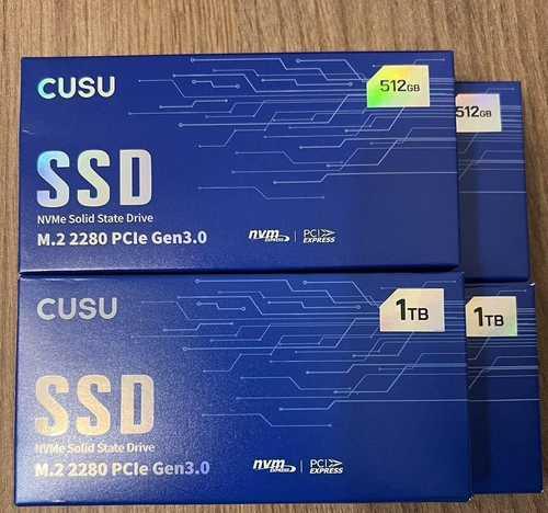 SSD M2 nvme 512Gb-1Tb Cusu CV3500Q PCIe3x4