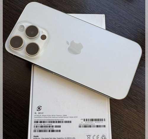 iPhone 15 Pro, 128 ГБ