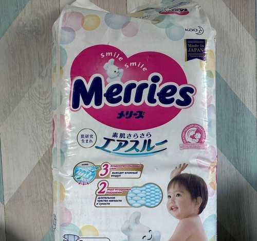 Подгузники merries 4