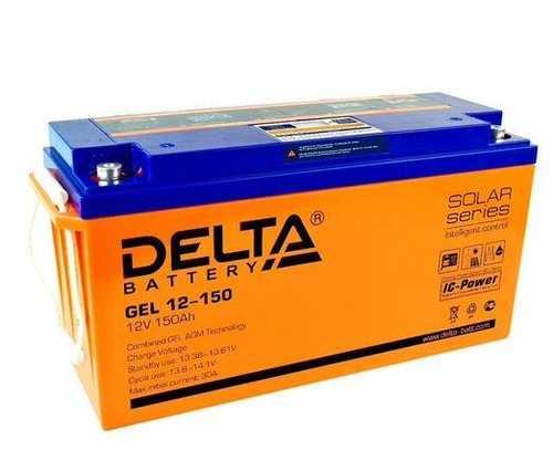 Delta GEL12-150 (150А*ч), Гелевый аккумулятор