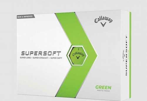 Мячи для гольфа Callaway SuperSoft, зеленые