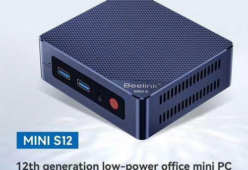 Мини-пк Beelink Mini S12 16/512гб N95 Windows 11