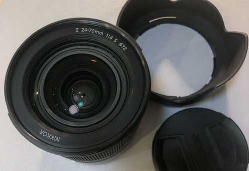 Продам обьектив Nikon Z 24-70 f4S как новый