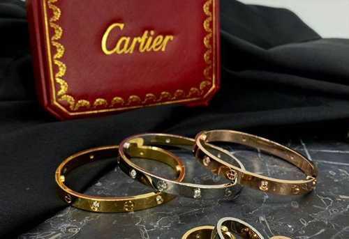 Cartier Золотое кольцо С Бриллиантами