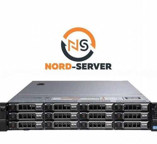 Сервер dell R720xd 12LFF+2SFF 2x E5-2650 v2 96GB