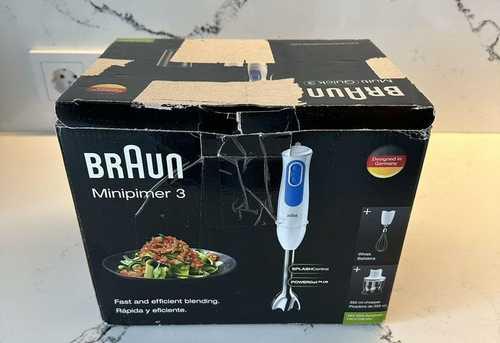 Погружной блендер Braun Multiquick 3 MQ3025