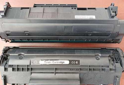 Картридж Q2612A для лазерного принтера (б/у, пусто
