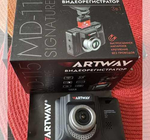 Full HD радар и видеорегистратор artway MD-115