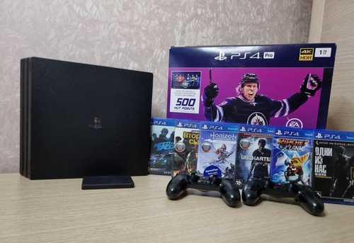 Sony PS4 PRO 1tb cuh 7216 последняя ревизия