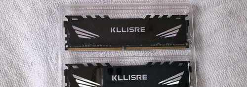 Kllisre ddr4 16gb 2x8 3000mhz cl 16