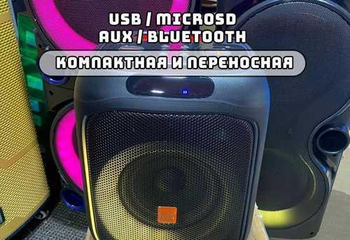 Колонка Partybox ZJZ 100 с микрофоном и караоке