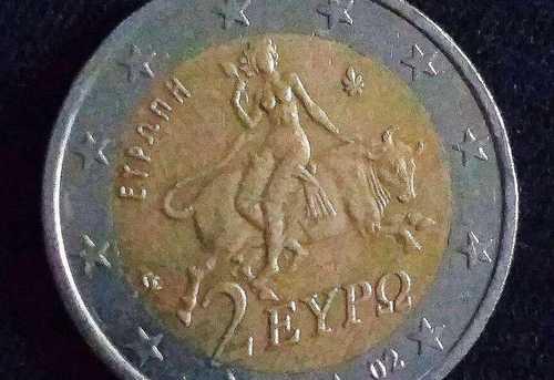 Редкая монета 2 евро