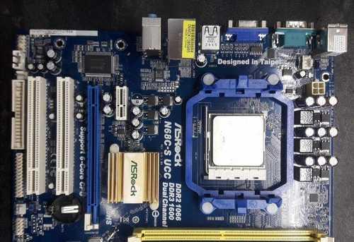 Материнская плата gigabyte asrock N68C-S UCC