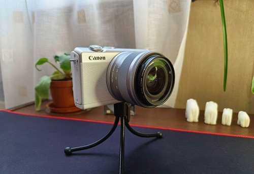 Фотоаппарат Canon M200 c KIT объективом EF-M 15-45