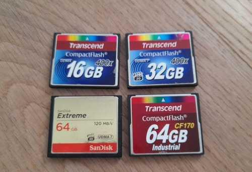 Карты памяти CompactFlash для фотоаппарата