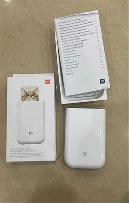 Принтер с термопечатью Xiaomi Mijia AR zink