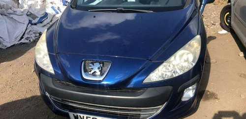 Капот крыло правое фара Peugeot 308 дорестайлинг