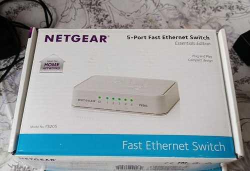 Коммутатор Netgear FS-205