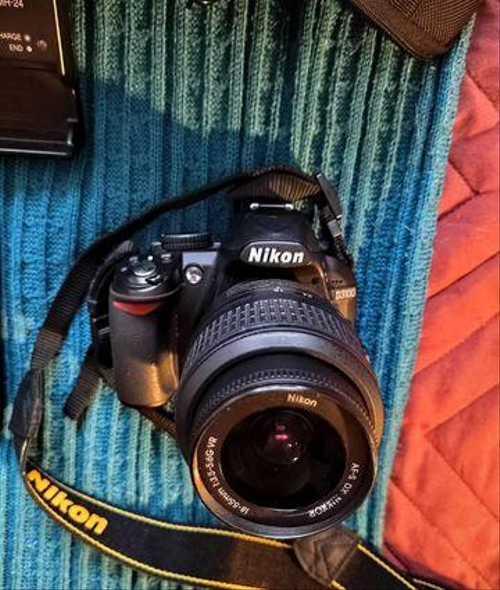 Зеркальный фотоаппарат nikon d3100